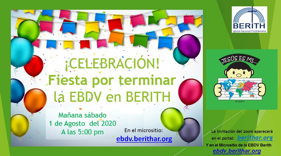 Clausura EBDV Berith 2020 a distancia - Berith
